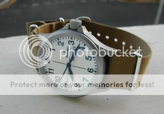 Desert tan straps and military watches - mmm!