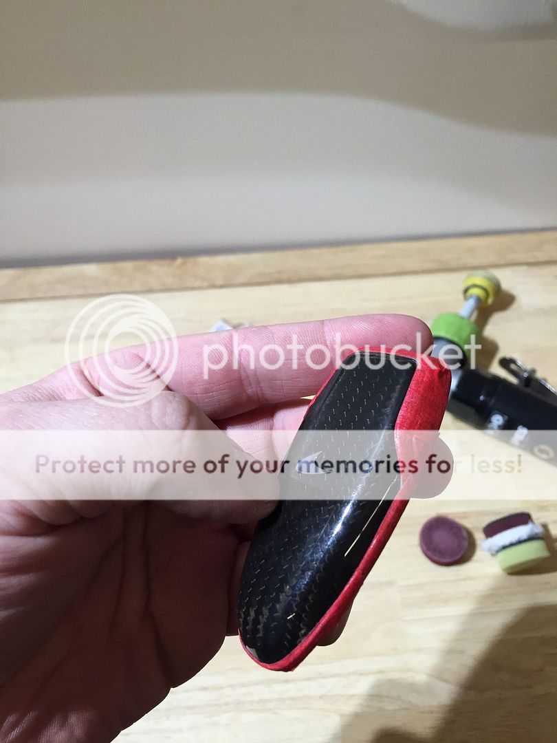 When someone polishes and seals your key fob... you know they are legit ...