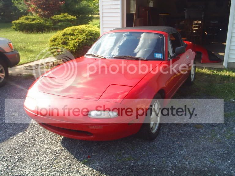 Semi-Miata n00b, but I got it for FREE! Pics inside. - MX-5 Miata Forum
