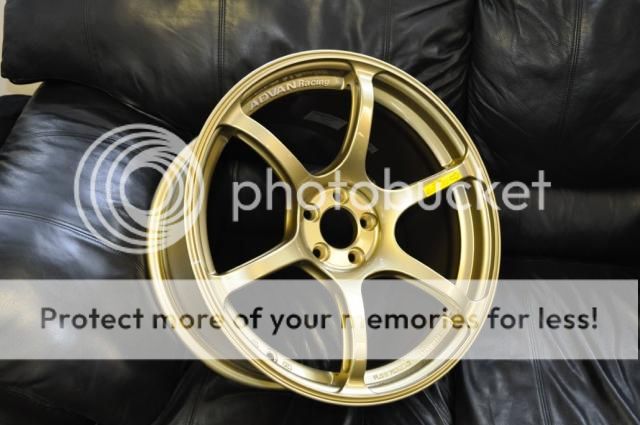 FS: (For Sale) Advan Rg3 Rgiii 18x9.5 +45 5x100 Gold - NASIOC