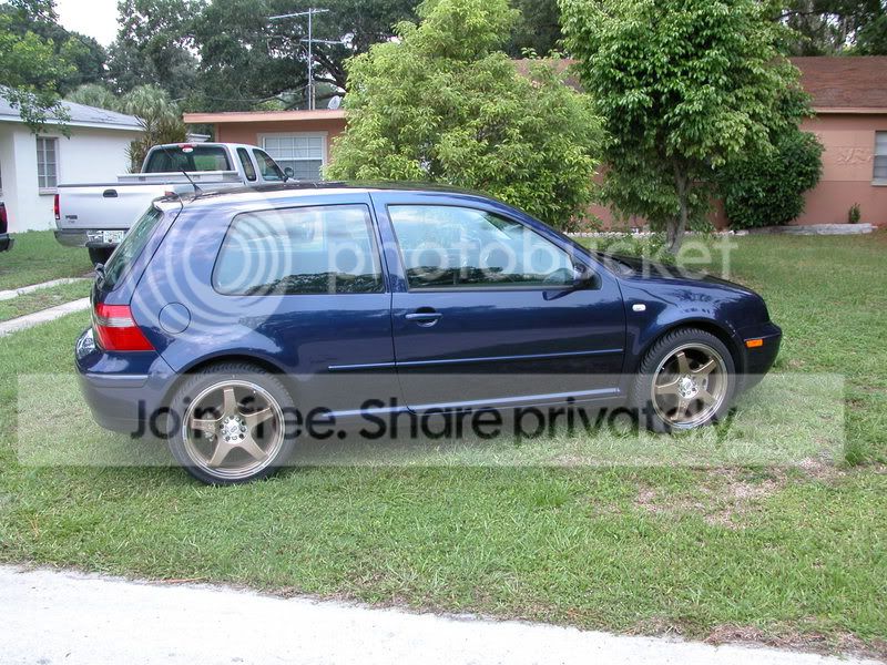 indigo blue mkiv's with gold rims? | VW Vortex - Volkswagen Forum