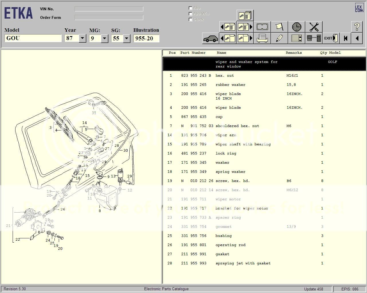 Windshield washer/Hatch Washer reversed... easy fix? | VW Vortex ...