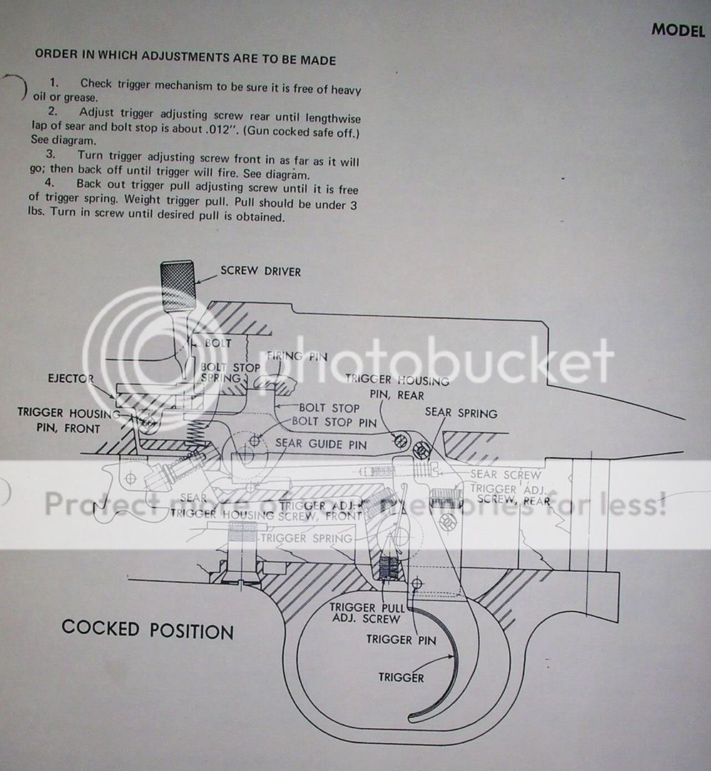 37 rangemaster trigger adjustments? | Rimfire Central Firearm Forum