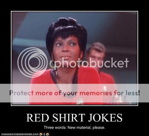 Star Trek - 'Best Red Shirt Joke Survivor' - the winner is ... - Fan Forum