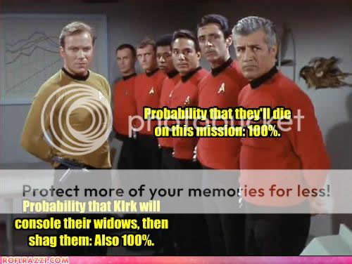 Star Trek - 'Best Red Shirt Joke Survivor' - the winner is ... - Fan Forum