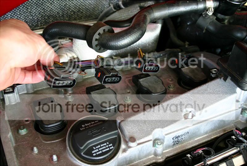 DIY: OEM Audi Ignition Coil Wiring Wrap "Deflector" | VW Vortex ...