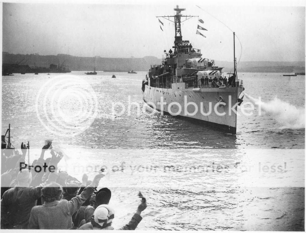 HMS Snipe - Modified Black Swan Class Sloop in Other WWII Royal Navy ...