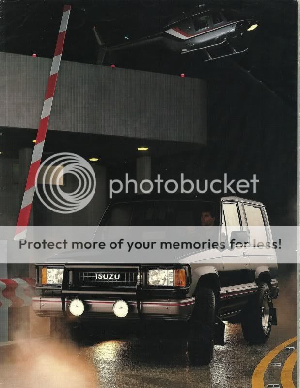 A few pics from an 89 Trooper Catalog | Isuzu SUV Forum