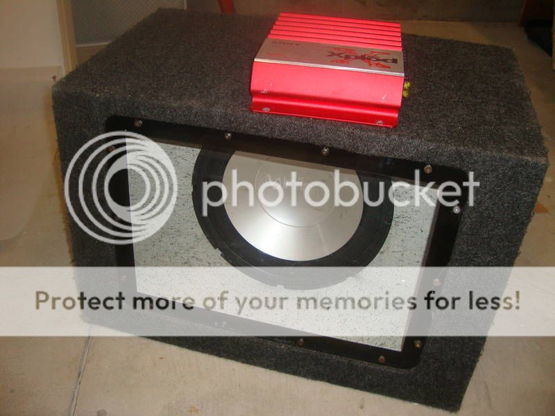 Sony Xplod amp and 12" Infinity box | VW Vortex - Volkswagen Forum