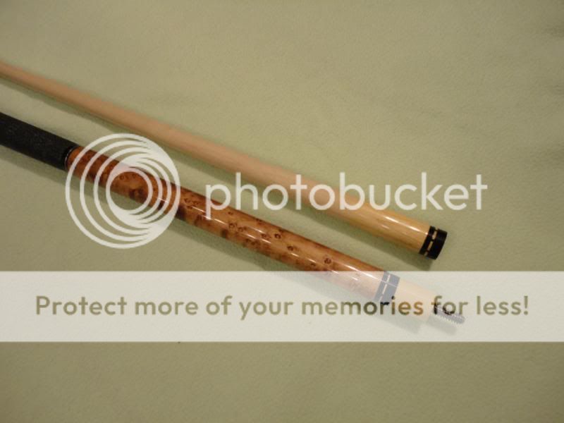 Jackson Pool Cue By "Nubs" Wagner from Nova Cues W/ Index Bands JCC ...