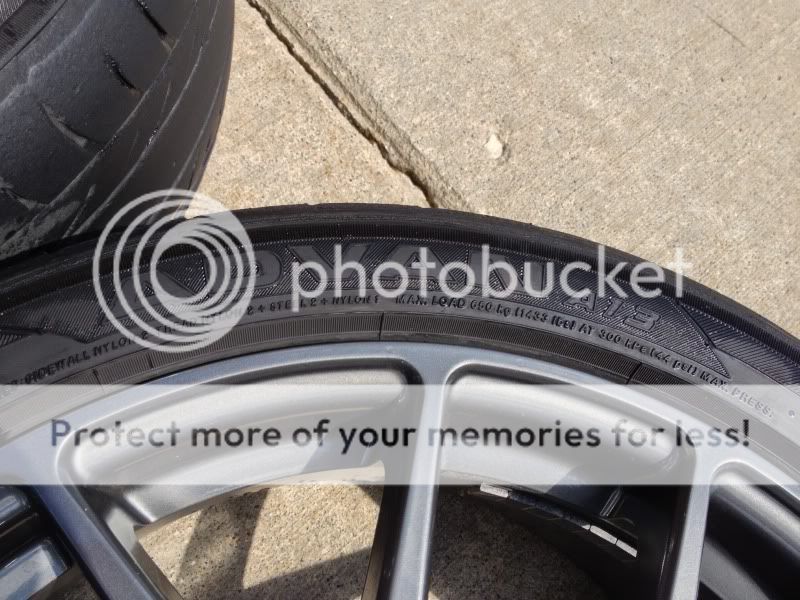 FS: Neuspeed RSe14 18X8 +45 5X112 wheels and Advan A13 245/40/18 tires ...